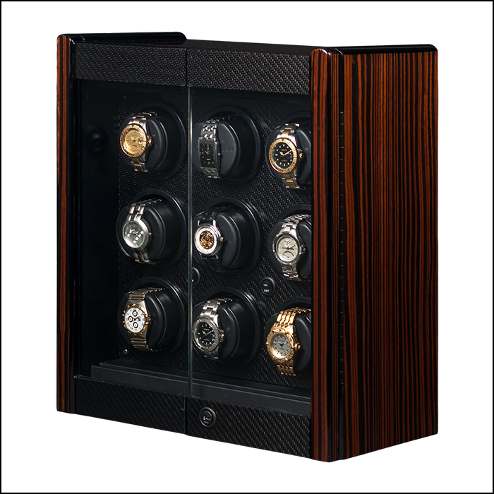 Orbita WatchwindersAvanti 9 Macassar – Programmable | Orbita Watchwinders